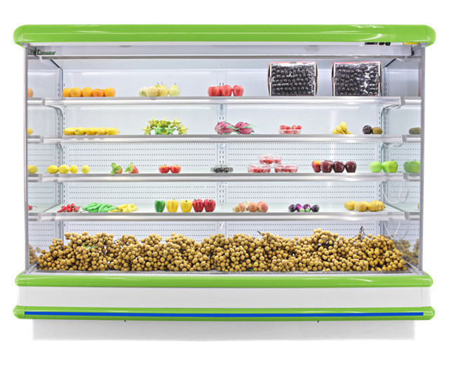 Multideck Commercial Vegetable / Fruit Open Display Chiller
